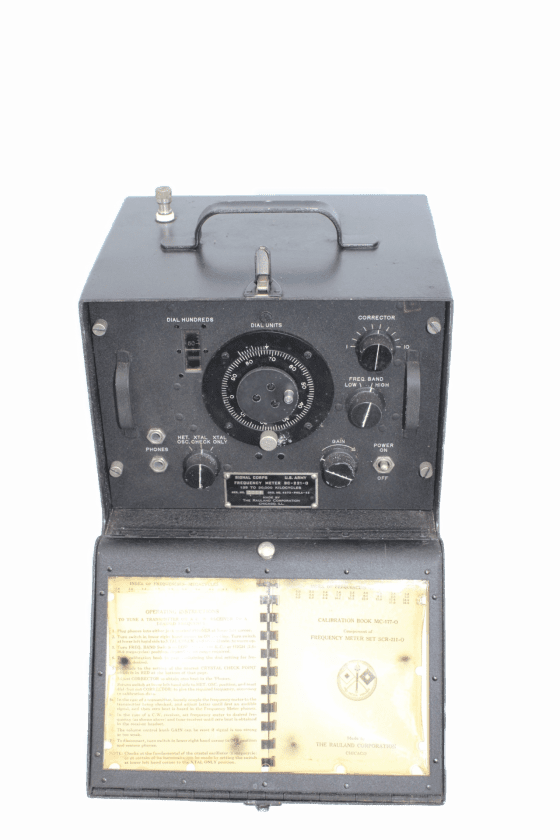 Frequency Meter BC-221 AH US Army - Military Classic Memorabilia