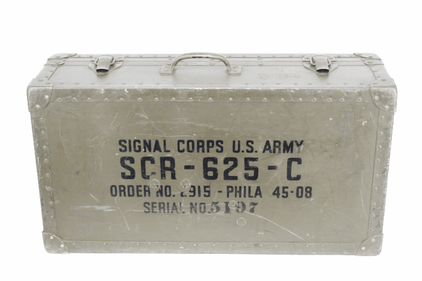Signal Corps Mine Detector SCR 625-C - Military Classic Memorabilia