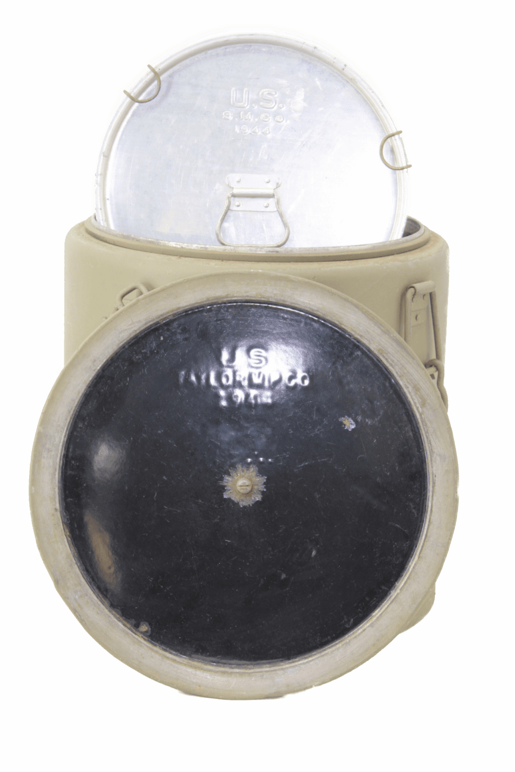 Container Round Insulated M-1941 with inserts - dated 1944 - Military ...