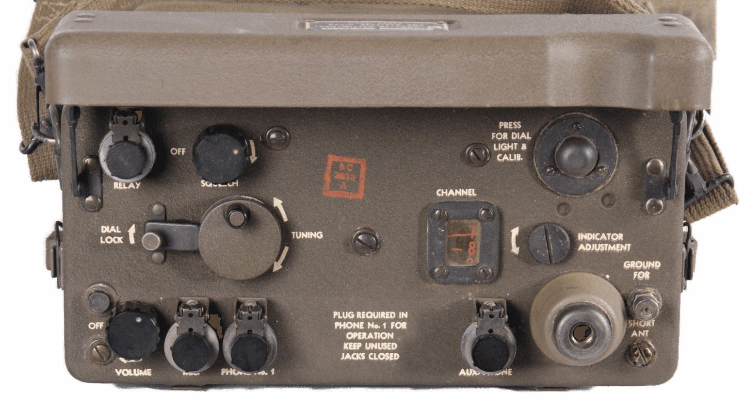 Radio SCR-300 US Signal Corps 1944 - Military Classic Memorabilia