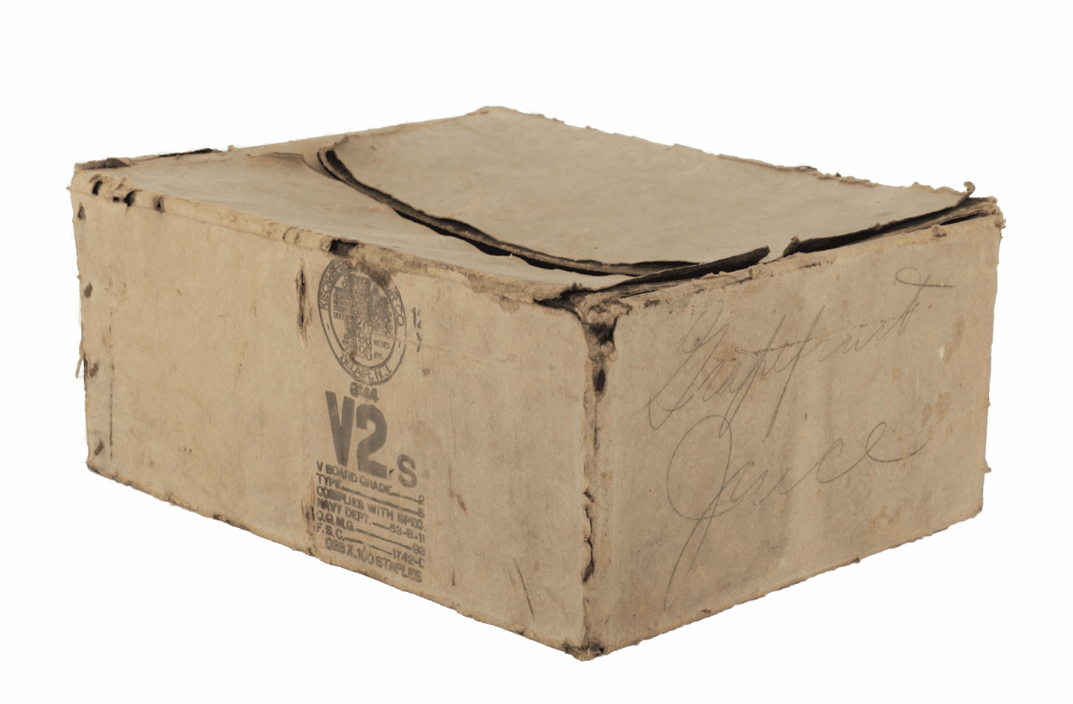 Ration box US Army "V2s" - 06/1944 - Military Classic Memorabilia