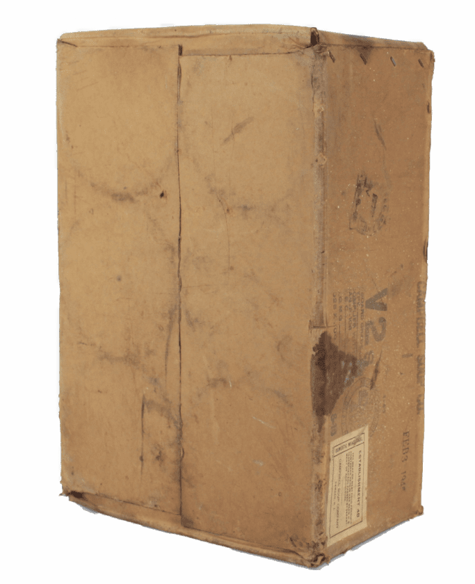 Us Army ration box "campbell soup" -02/1945 - Military Classic Memorabilia