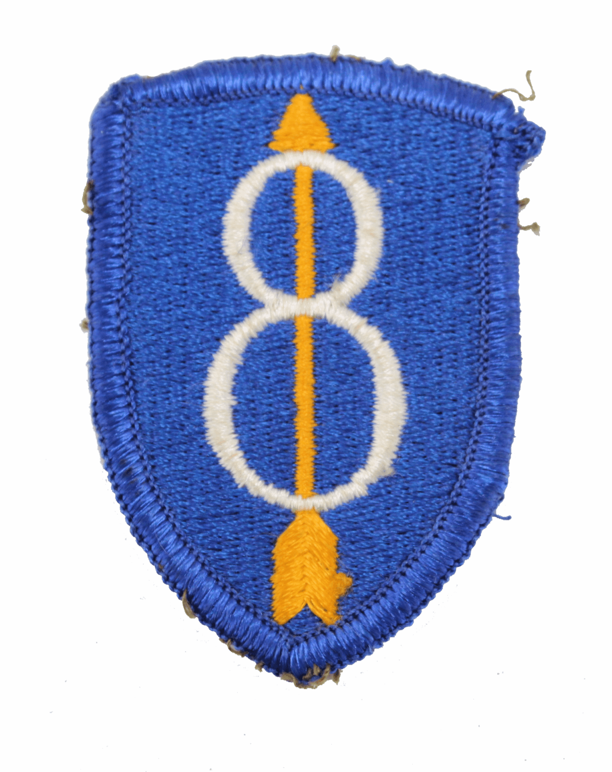Patch 8th US Infantry Division. - Military Classic Memorabilia