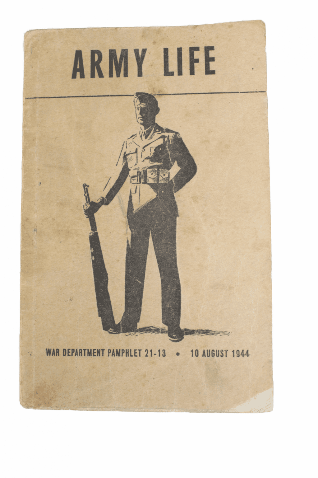 ARMY LIFE BOOKLET 1944 - Military Classic Memorabilia