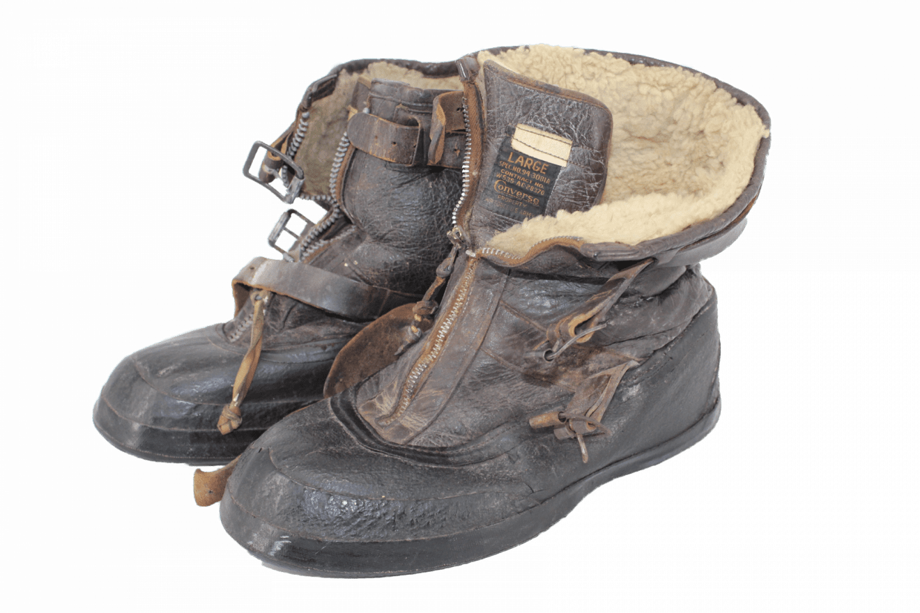 USAAF Type A-6 Flight Shoes - Military Classic Memorabilia