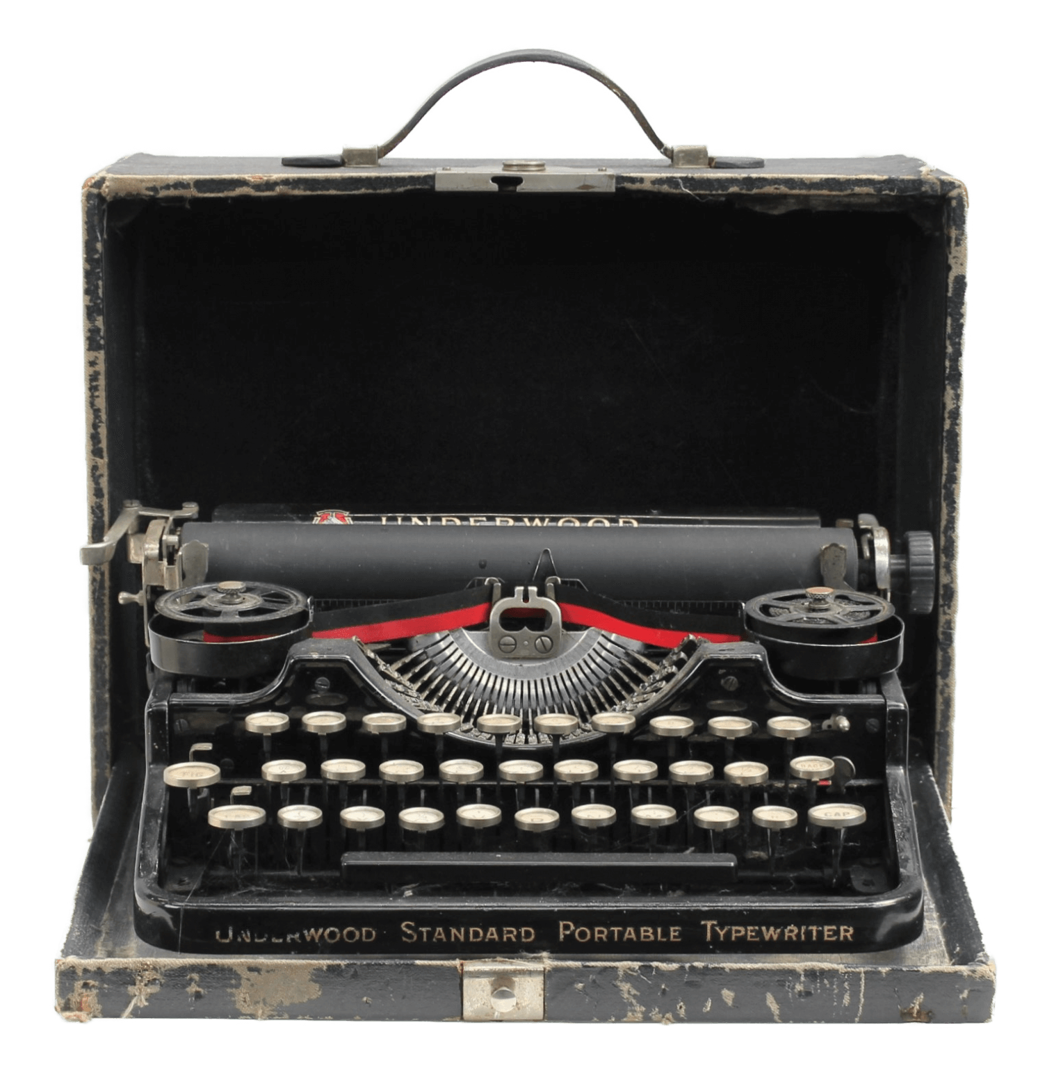 Usa Underwood Portable Typewriter - Military Classic Memorabilia