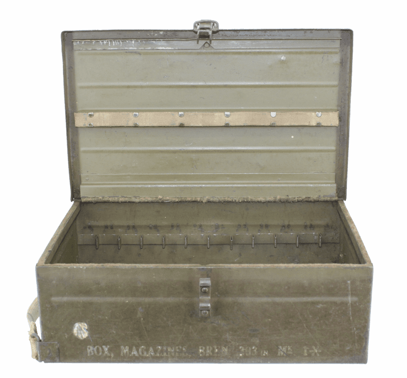 Box Magazine Bren 303 - Canadian - Military Classic Memorabilia