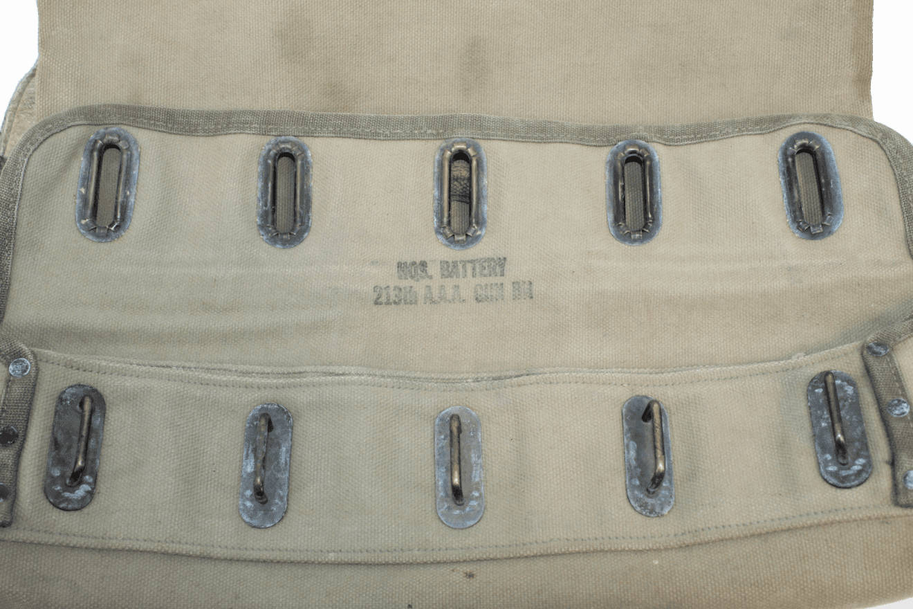 US Mail Bag from the 213th AAA GUN Bn - Military Classic Memorabilia