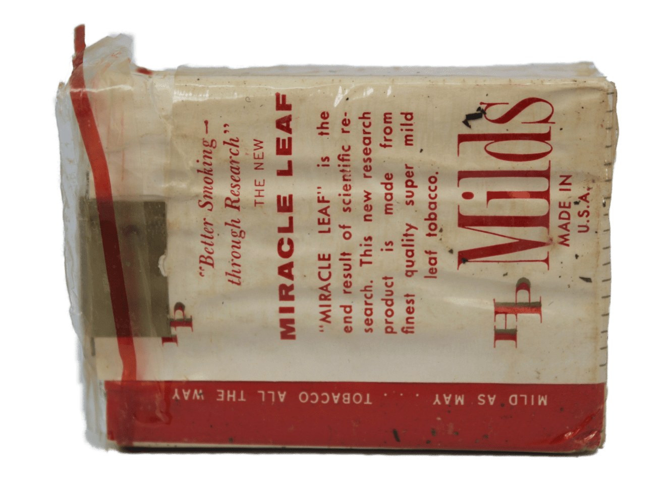 PACK OF CIGARETTES - MILDS HP - Military Classic Memorabilia