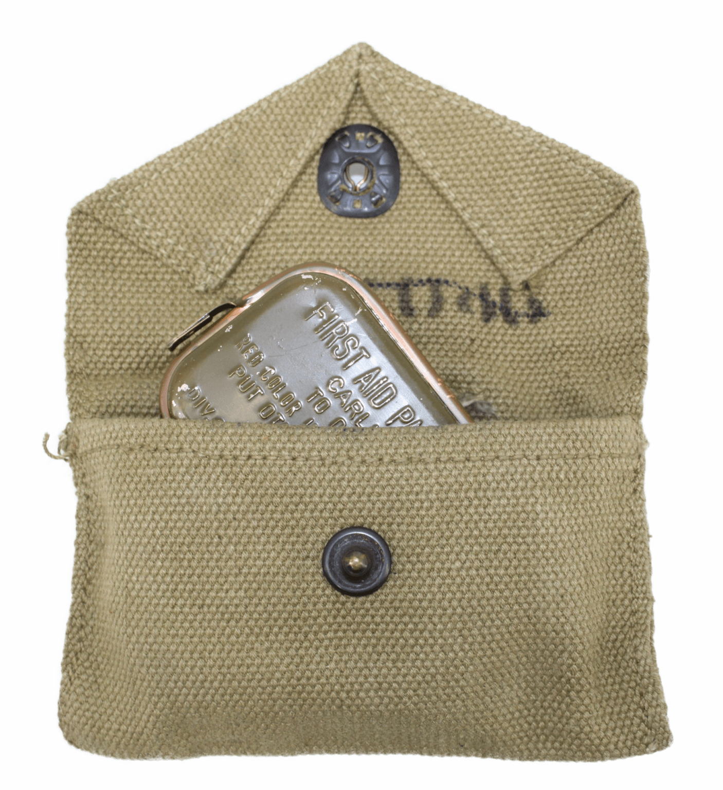 US ARMY BANDAGE POUCH - 1943 - Military Classic Memorabilia