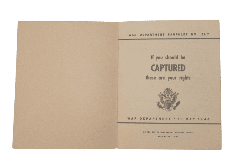 SET OF US BOOKLETS - WAR DEPARTMENT & RED CROSS - Military Classic ...