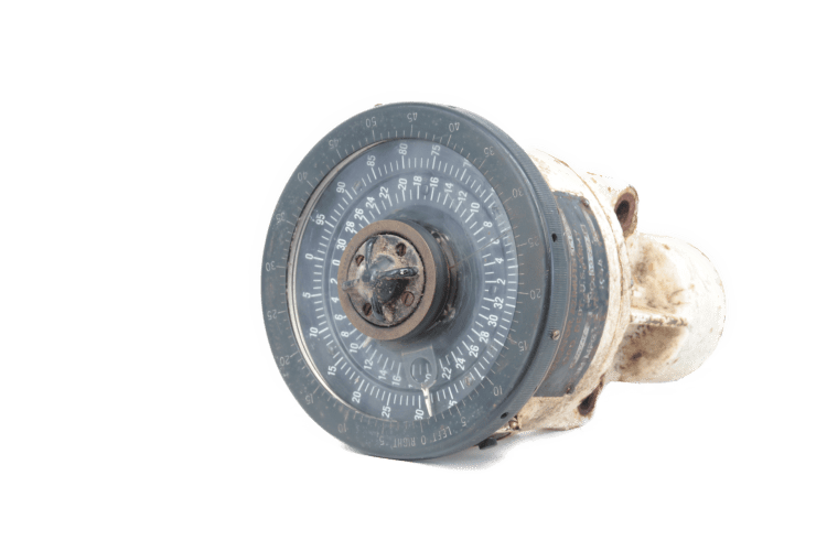 US tank azimuth indicator - M24 & M18 - Military Classic Memorabilia