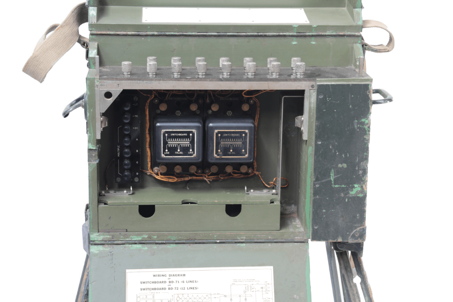 SWITCHBOARD BD-71 US SIGNAL CORPS - Military Classic Memorabilia