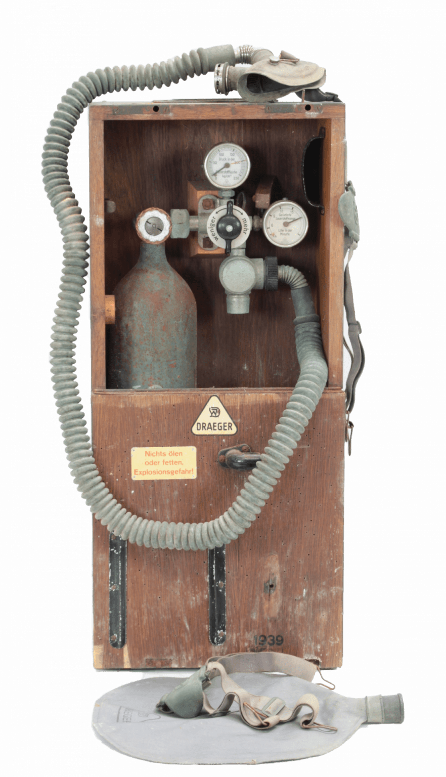Appareil respiratoire Wehrmacht – 1939 - Military Classic Memorabilia