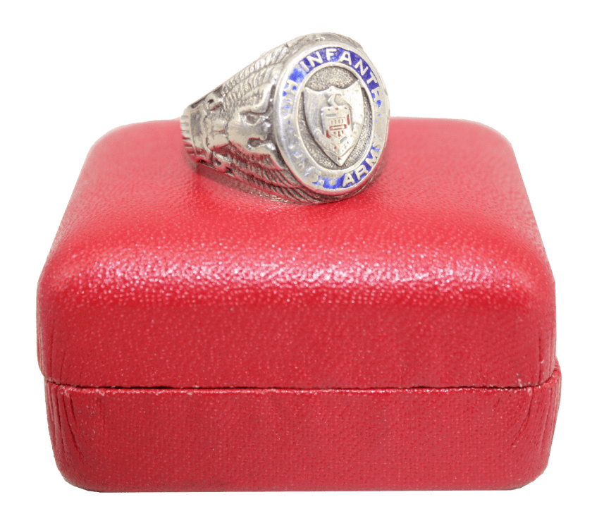 US 71TH INFANTRY DIVISION RING - Military Classic Memorabilia
