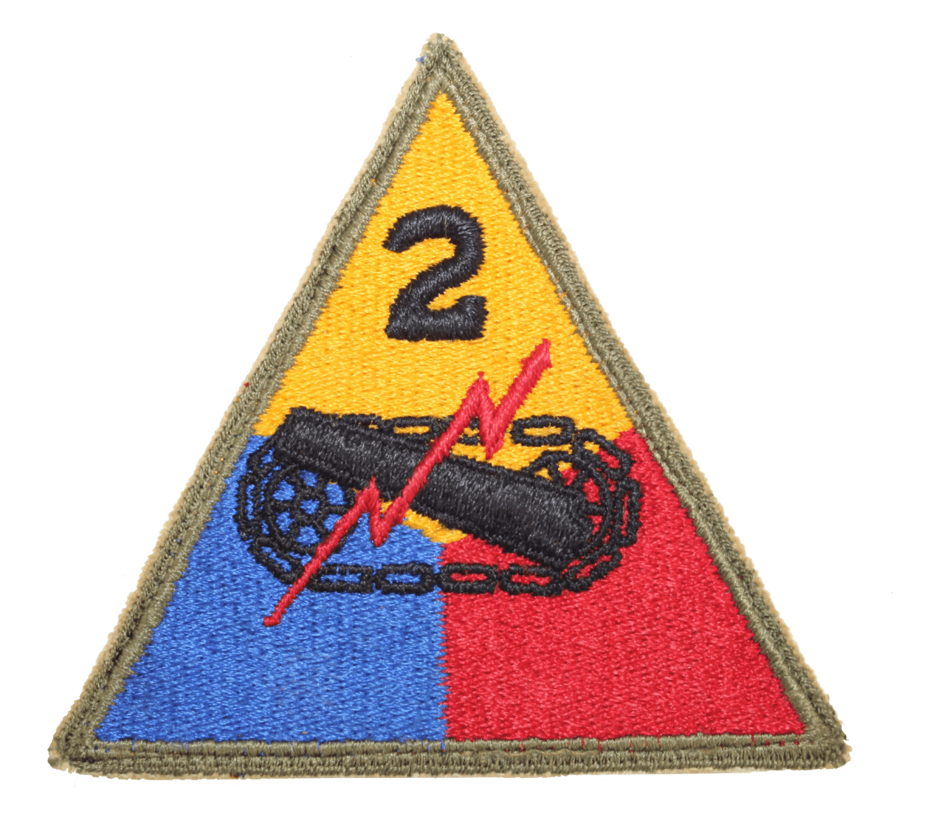 US PATCH 2ND ARMORED DIVISION - Military Classic Memorabilia