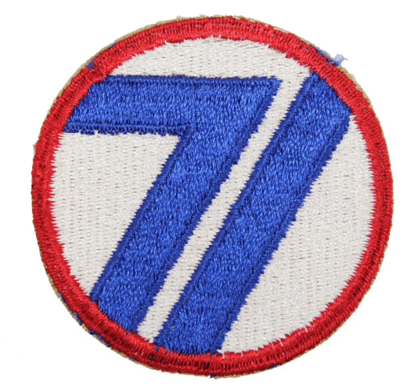 US 71TH INFANTRY DIVISION BADGE - Military Classic Memorabilia