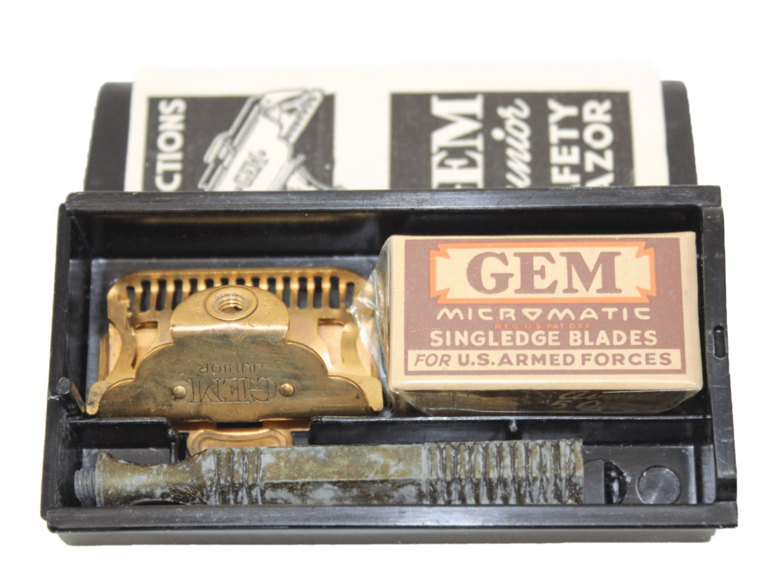 Rasoir Us Army Gem Jr Military Classic Memorabilia