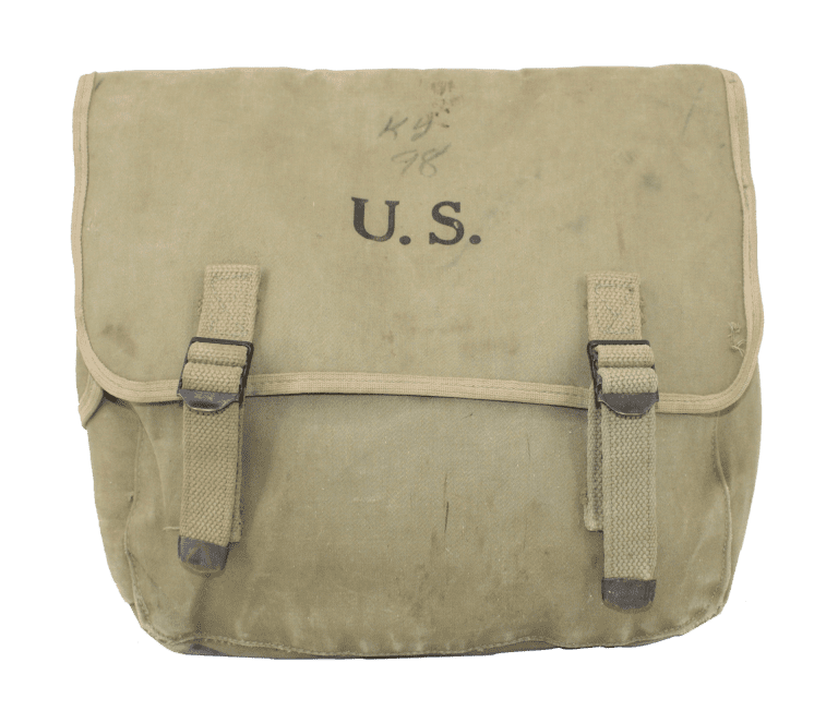 US Army "Rubberized" M-1936 Musette 1942 - Military Classic Memorabilia