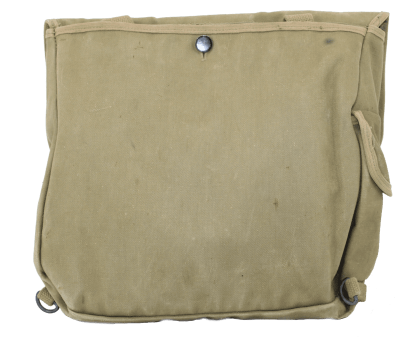 US Army "Rubberized" M-1936 Musette 1942 - Military Classic Memorabilia