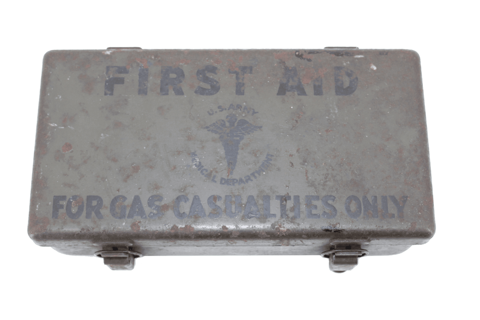 FIRST AID GAS box for JEEP US - Military Classic Memorabilia