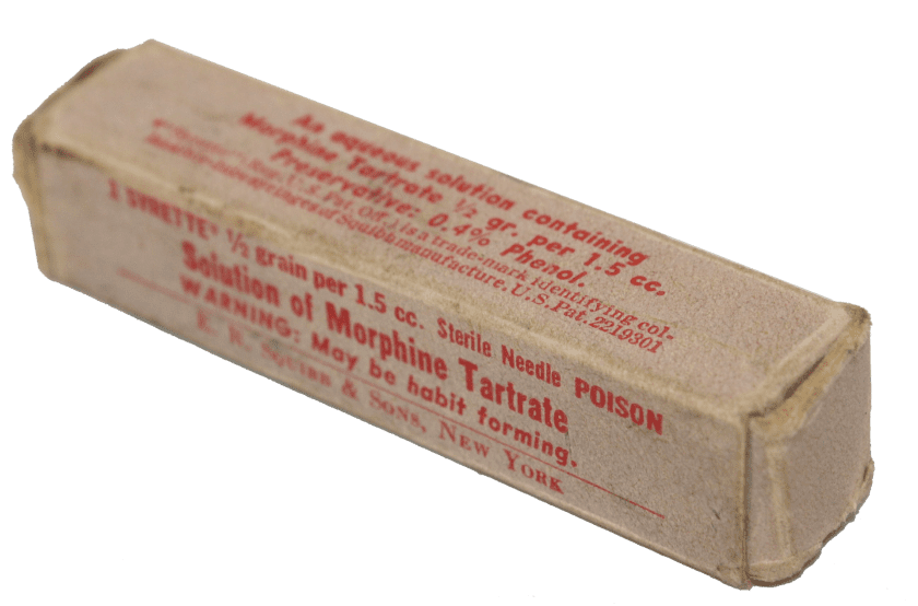 Boxes for Morphine US Medical Department - Military Classic Memorabilia