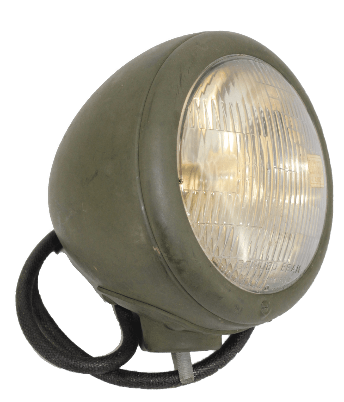 Brown Corcoran Headlight - M26 PACIFIC - Military Classic Memorabilia