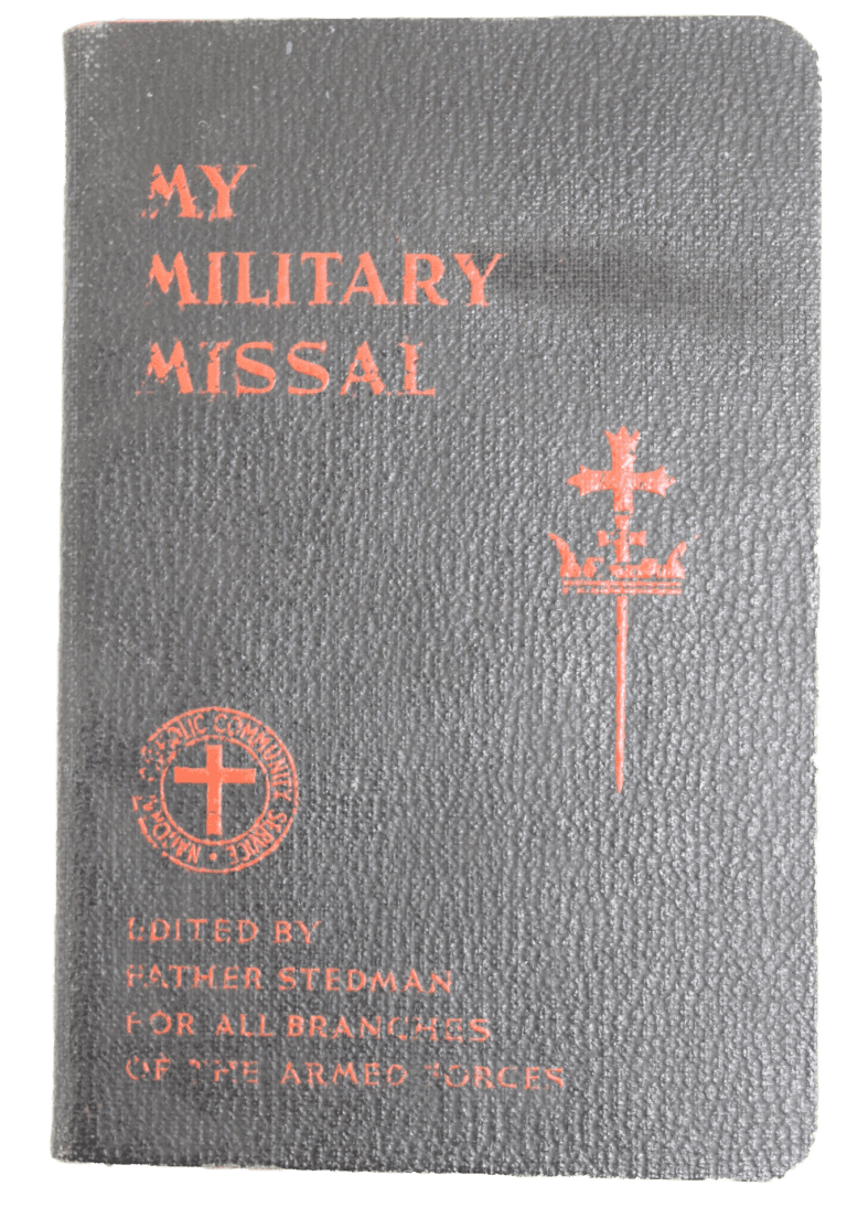 MILITARY MISSAL AND ROSARY - Military Classic Memorabilia