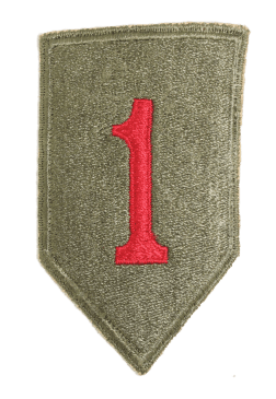 Patch 1st Infantry Division US Army - Military Classic Memorabilia