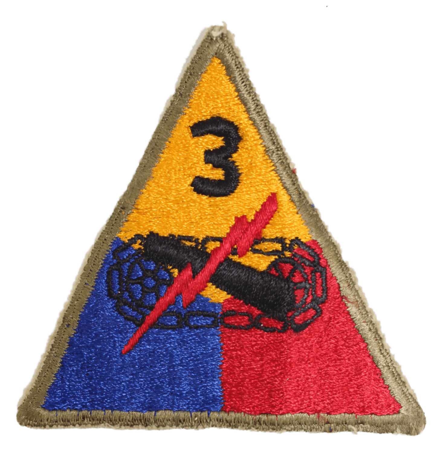 US PATCH 3ND ARMORED DIVISION - Military Classic Memorabilia