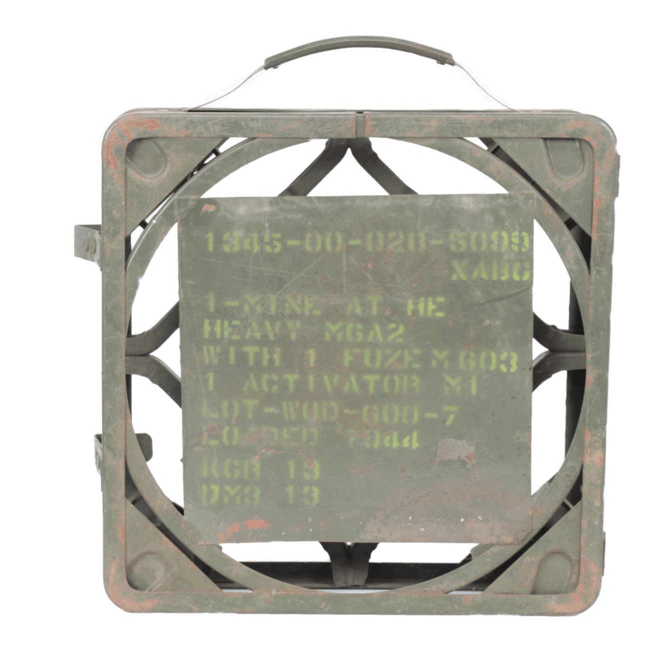 US M6 ANTI-TANK MINE RACK - Military Classic Memorabilia