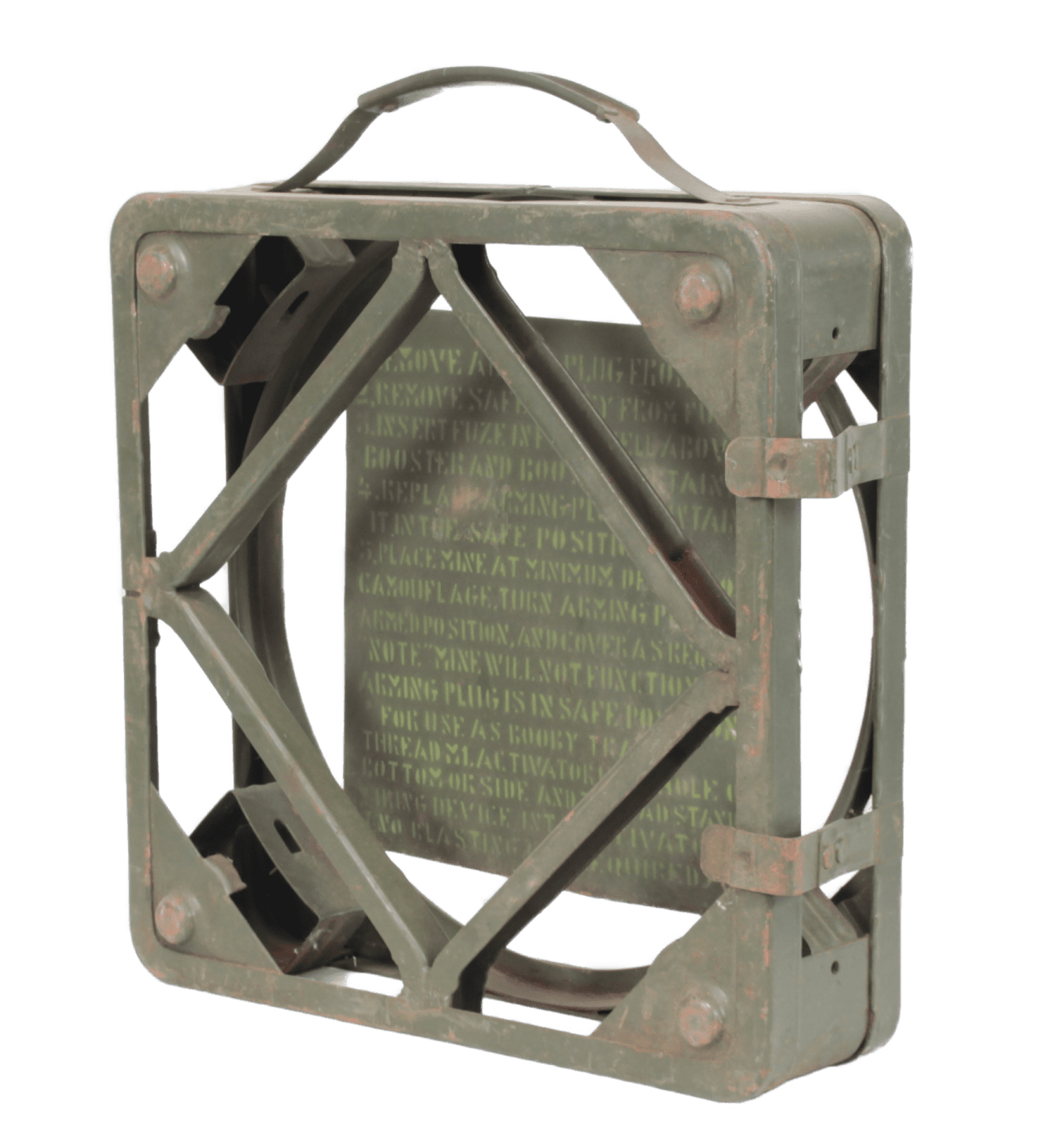 US M6 ANTI-TANK MINE RACK - Military Classic Memorabilia