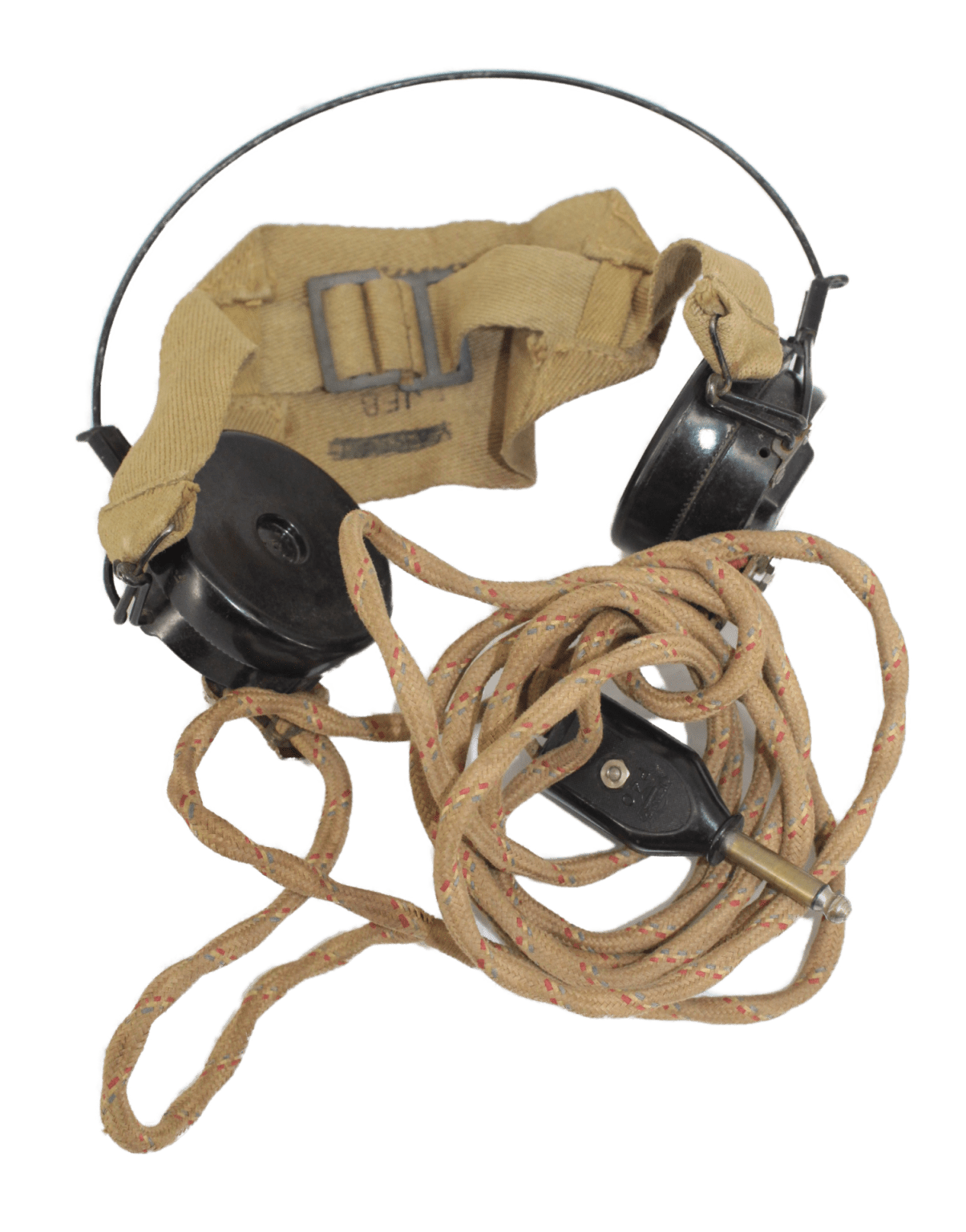 British Army Earphones & Microphone - Military Classic Memorabilia