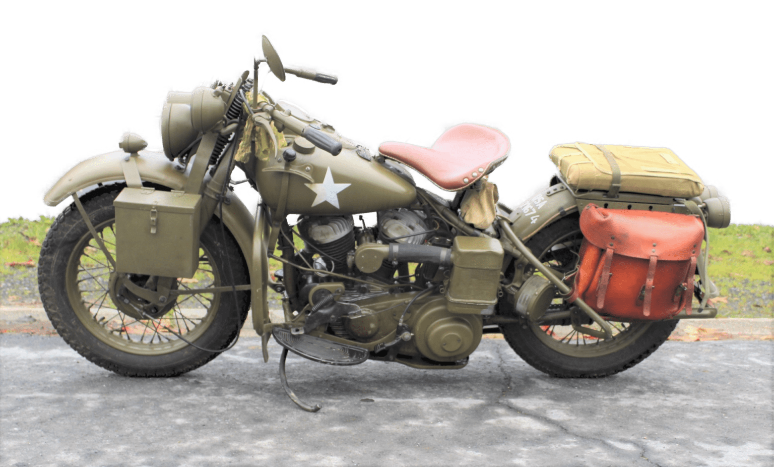 HARLEY DAVIDSON WLA-1944 - Military Classic Memorabilia
