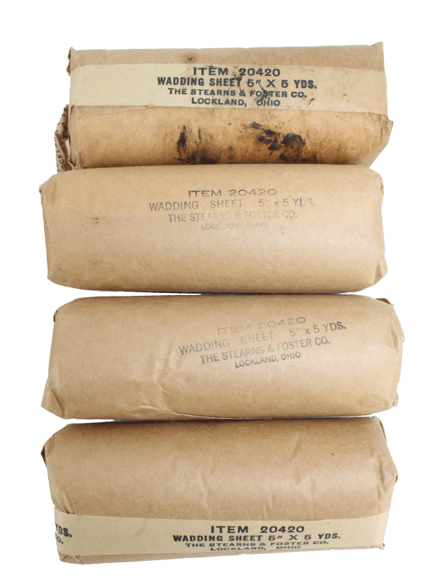 7 PACKETS OF COTTON - US MEDICAL DEPARTMENT - Military Classic Memorabilia