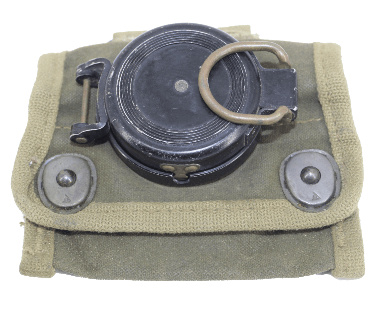 COMPASS & POUCH US ARMY - Military Classic Memorabilia