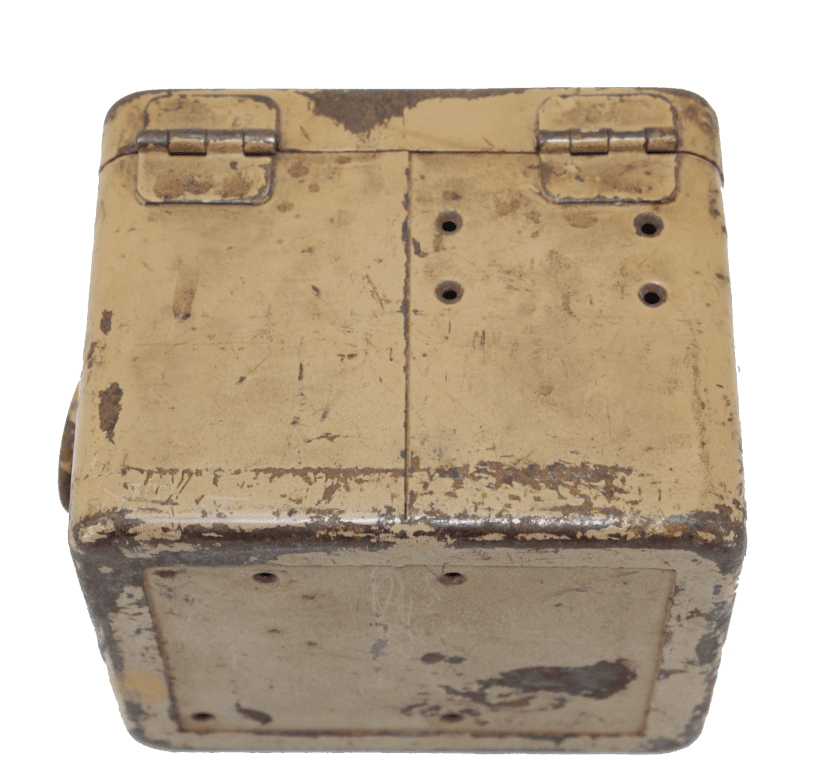 Optical transport box 8cm RA 35 Wehrmacht - Military Classic Memorabilia