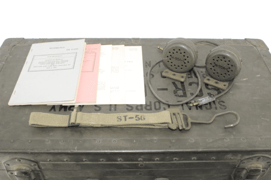 SIGNAL CORPS MINE DETECTOR SCR 625-C 1944 - Military Classic Memorabilia