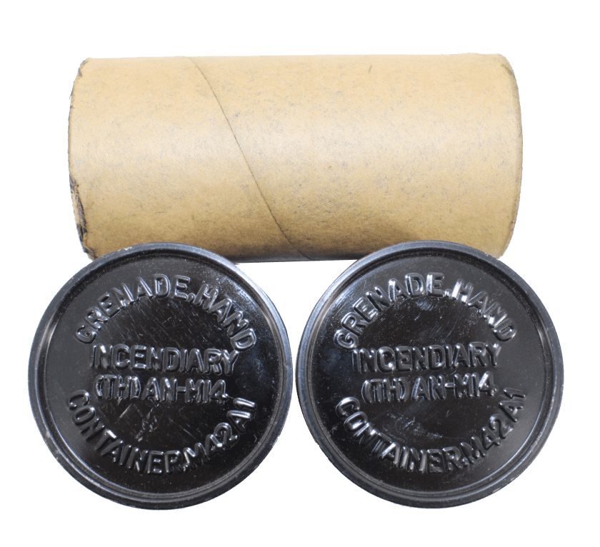 CONTAINER US FOR INCENDIARY GRENADE AN-M14 - Military Classic Memorabilia