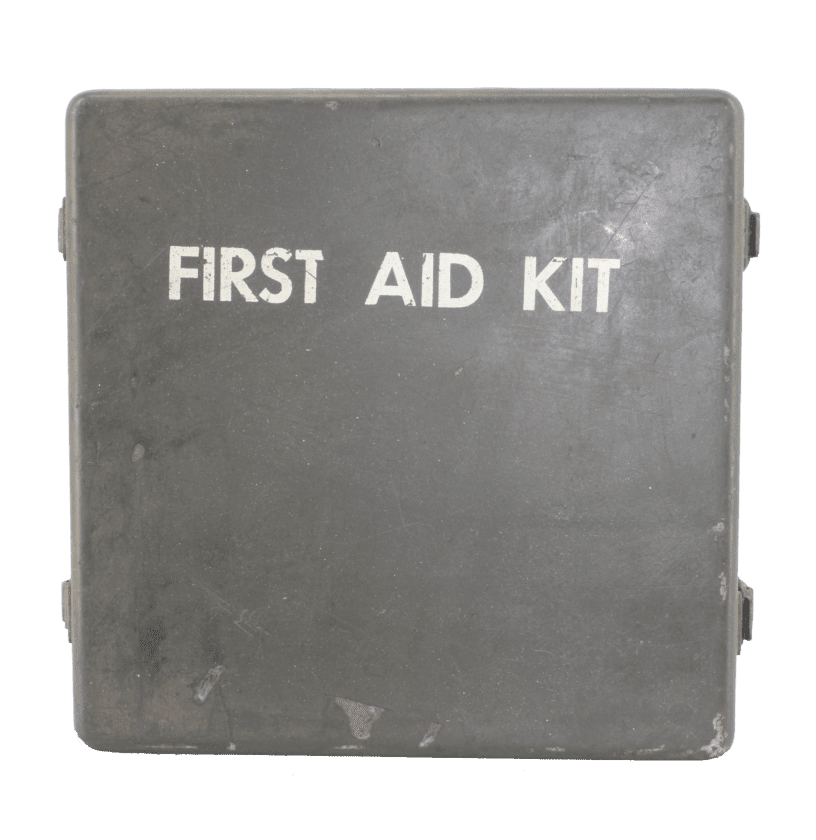 FIRST AID BOX FOR US TANKS & BLINDS "24 Unit - Military Classic Memorabilia
