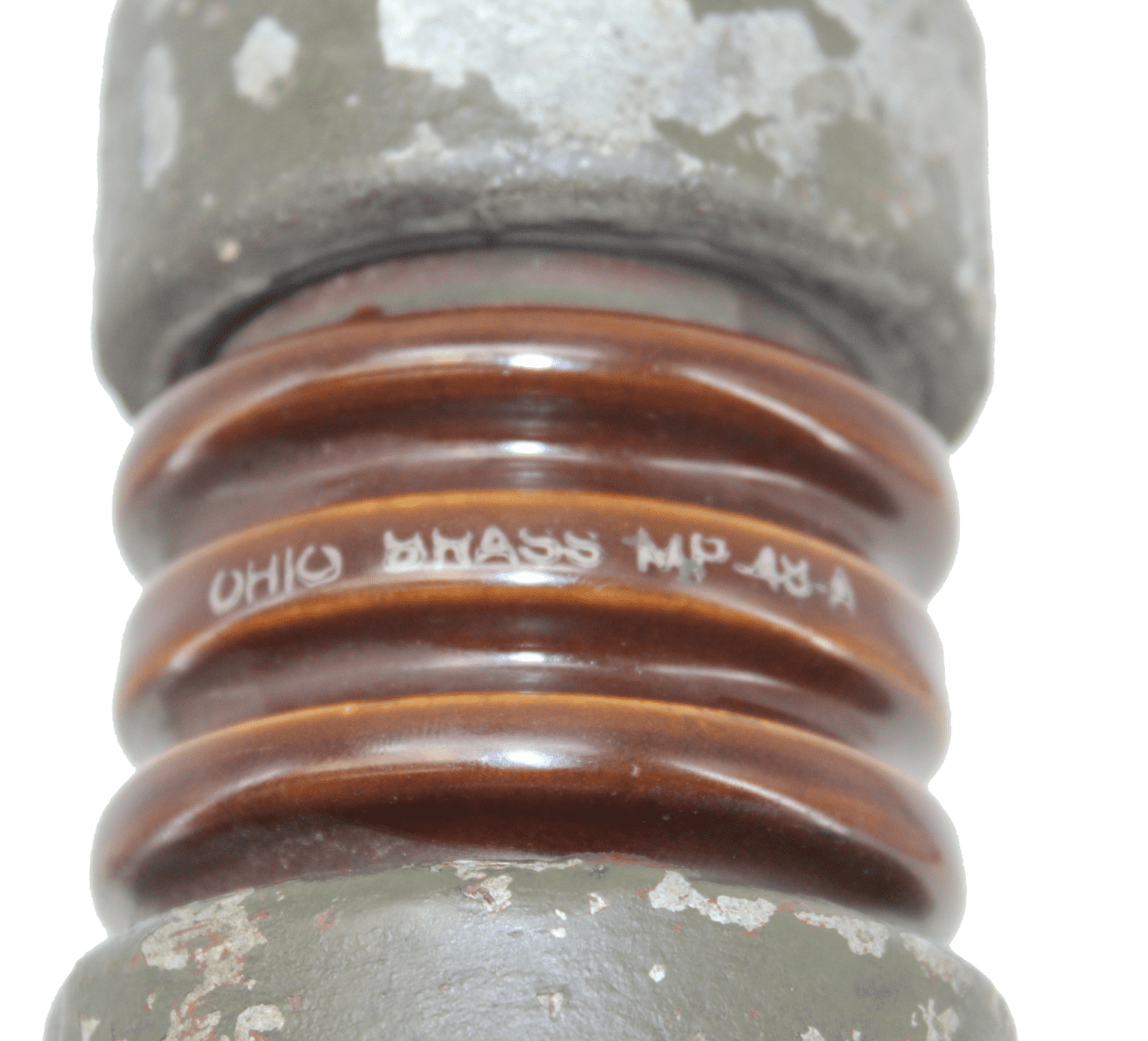 EMBASE D’ANTENNE US MP-48 OHIO BRASS - Military Classic Memorabilia