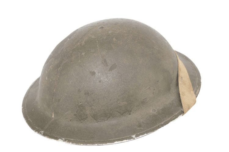 MKII BRITISH ARMY HELMET 1942 - Military Classic Memorabilia