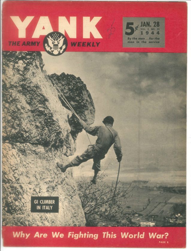 YANK MAGAZINE JANUARY 28, 1944 - Military Classic Memorabilia