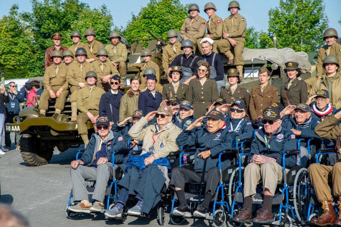 Back to the D-DAY 79th avec les Vétérans de la Best Defense Foundation ...