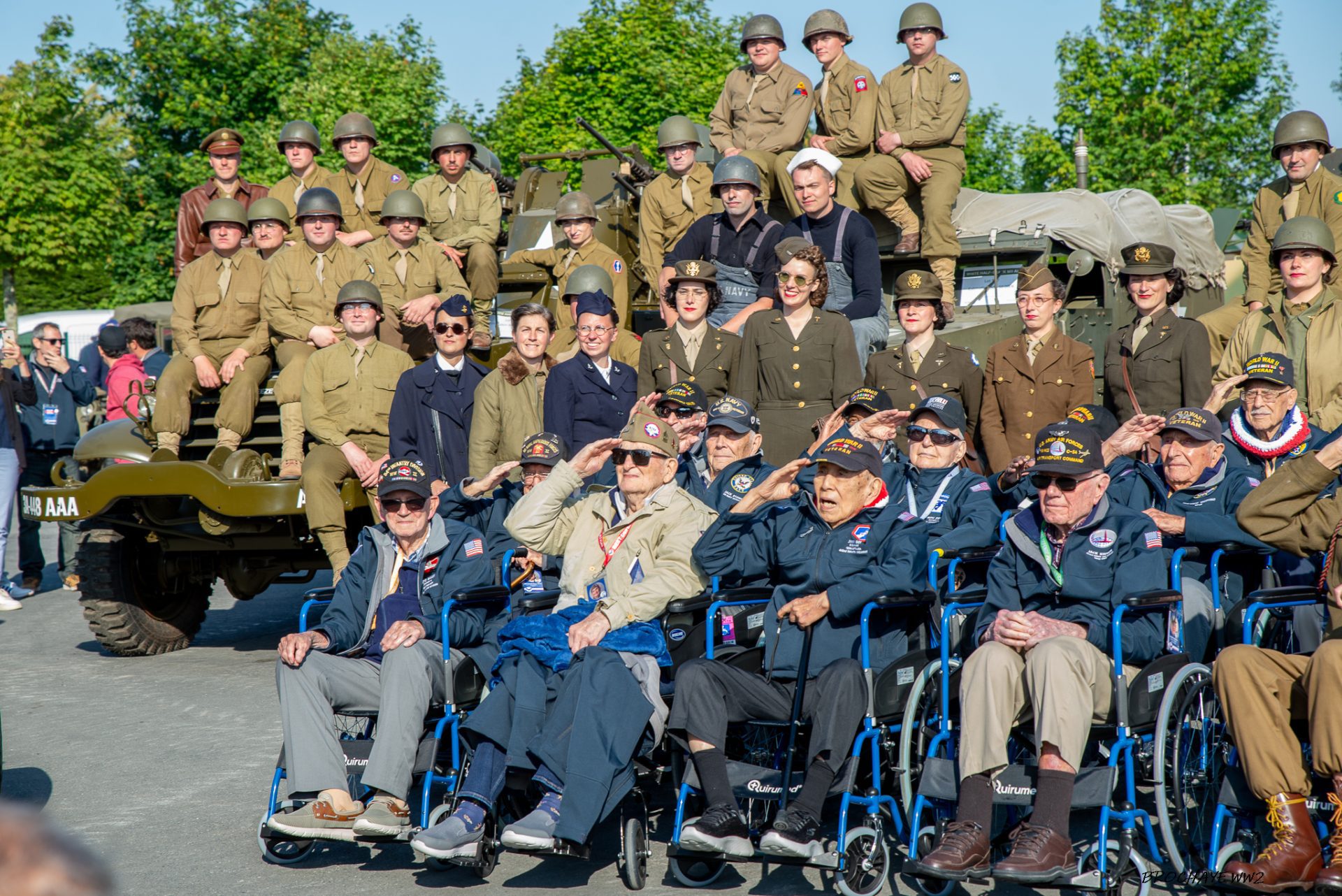Back to the D-DAY 79th with the Best Defense Foundation Veterans ...