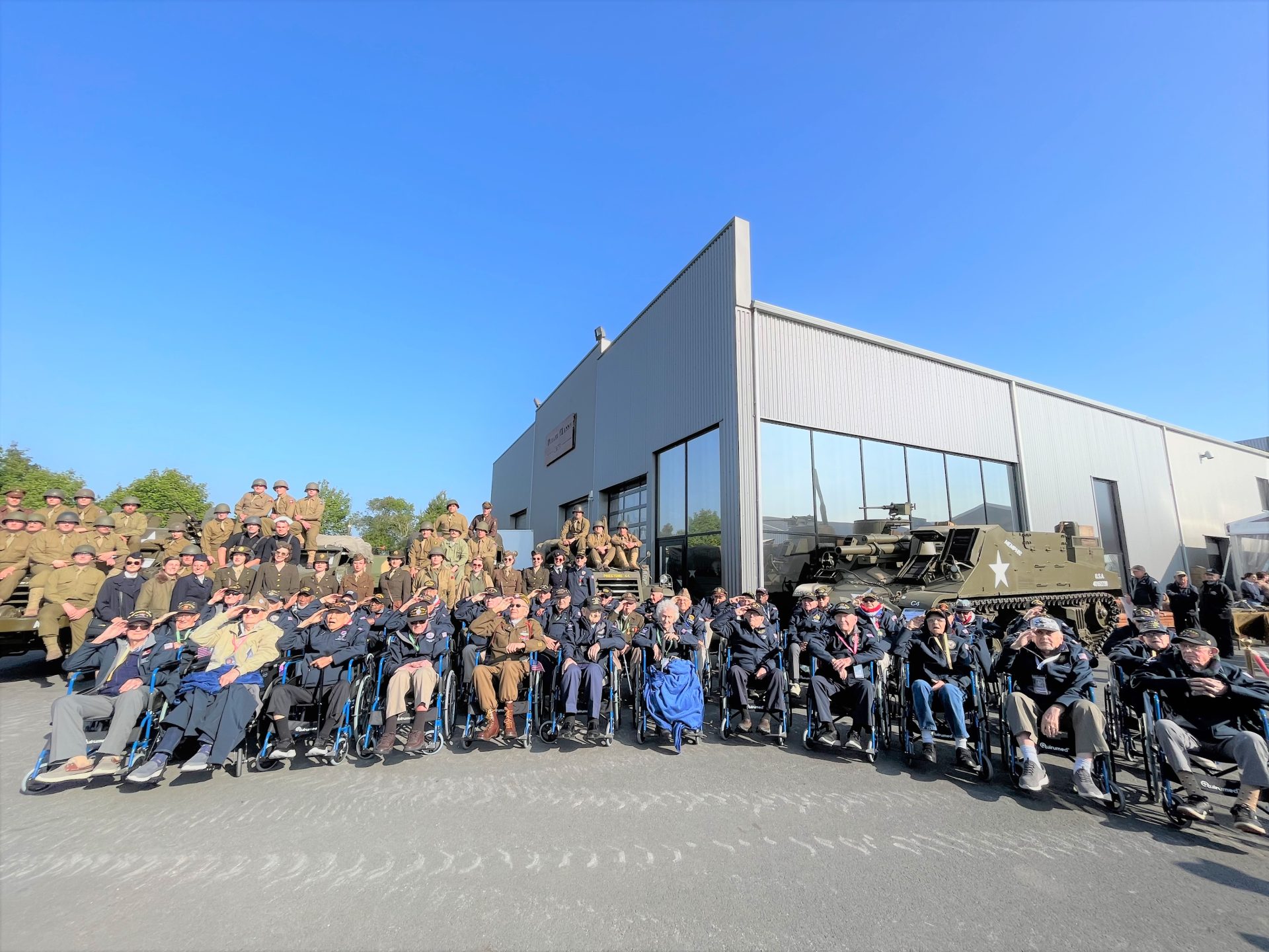 Back to the D-DAY 79th with the Best Defense Foundation Veterans ...