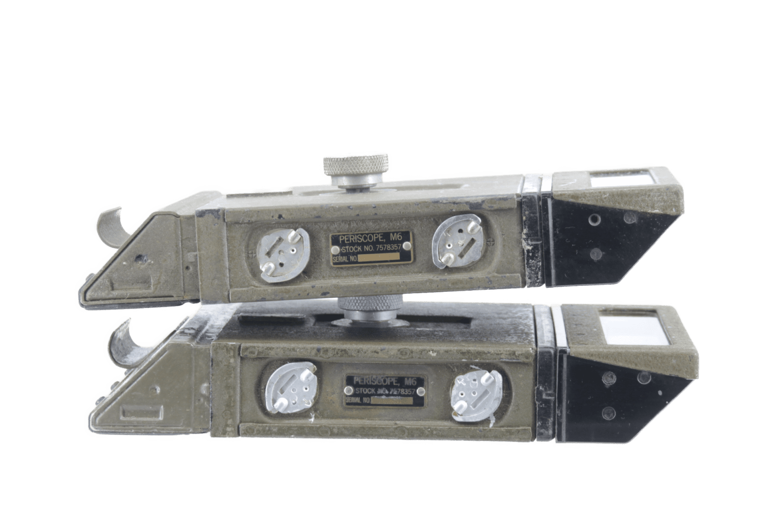 PAIR OF PERISCOPES M6 FOR M4 SHERMAN - Military Classic Memorabilia