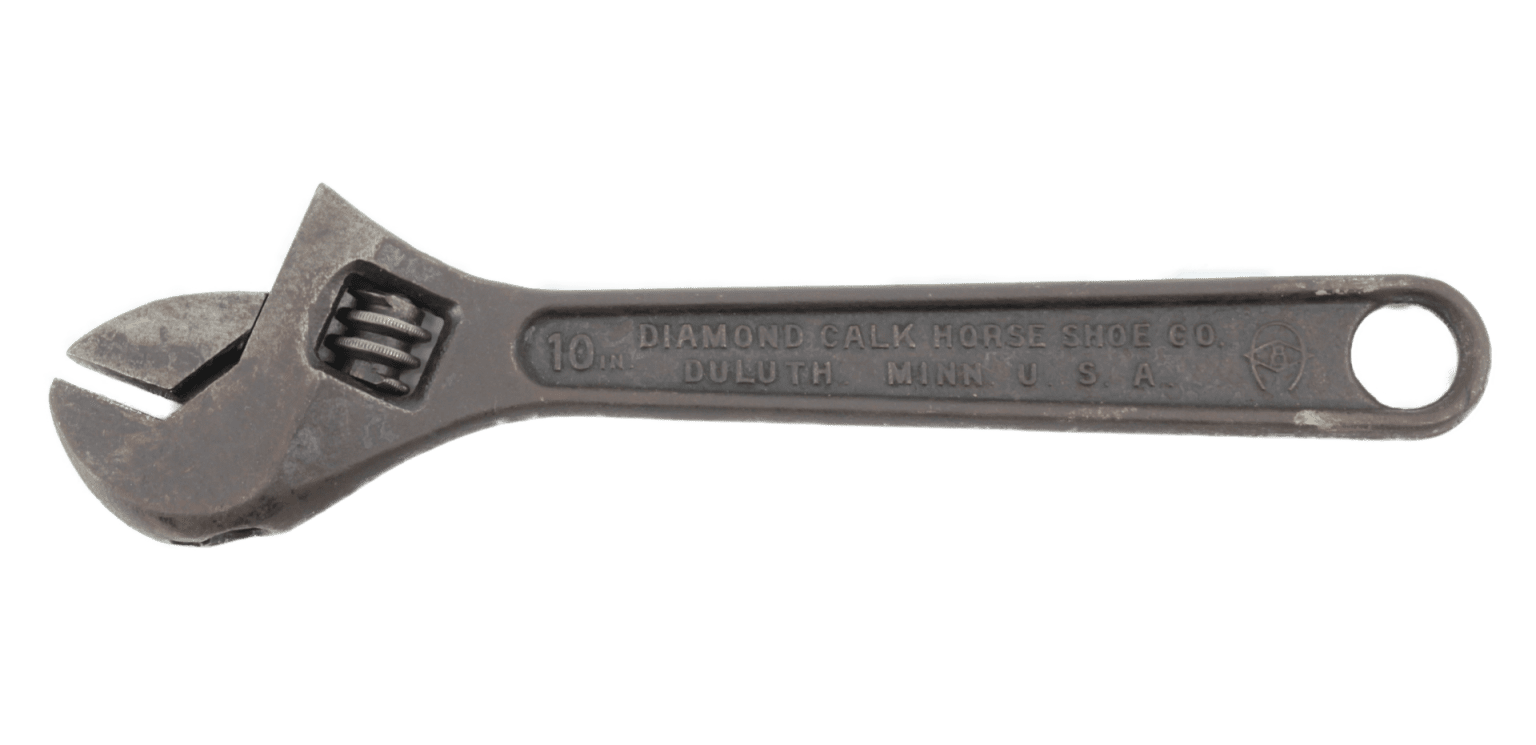 DIAMOND -USA adjustable wrench - Military Classic Memorabilia