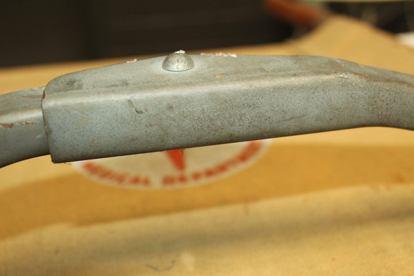 US ARMY STRETCHER - 1942 - Military Classic Memorabilia