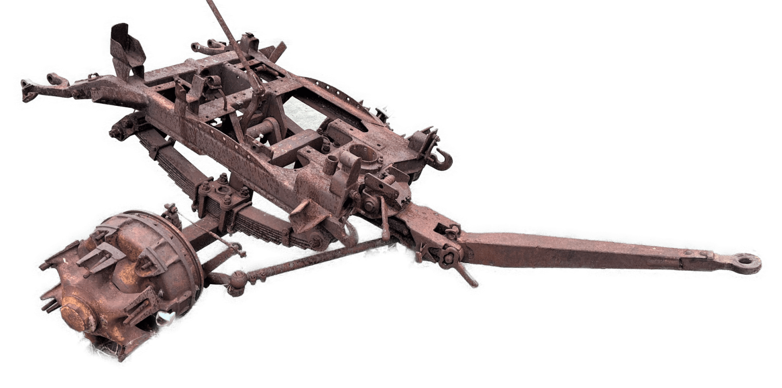 FLAK 88 "DOLLY" type front end train - Military Classic Memorabilia